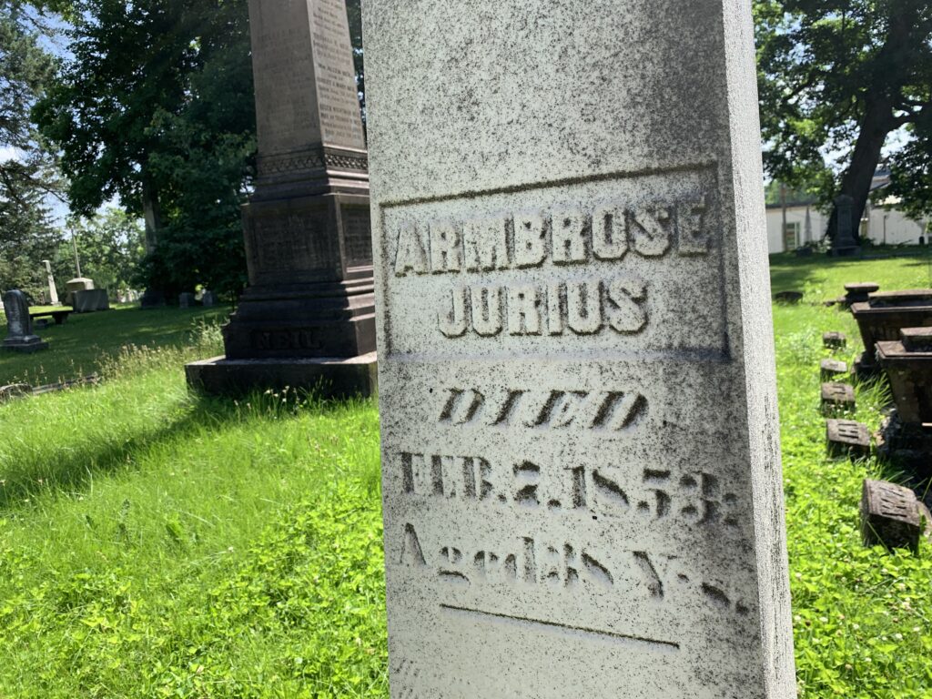 Tombstone – Columbus Landmarks
